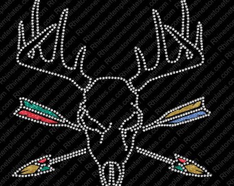 Rhinestone Deer | Etsy