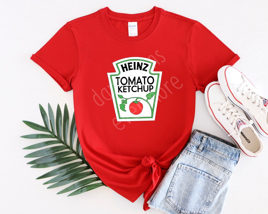 Ketchup Condiments Shirt // Halloween Outfit// Cotton Outfits ...