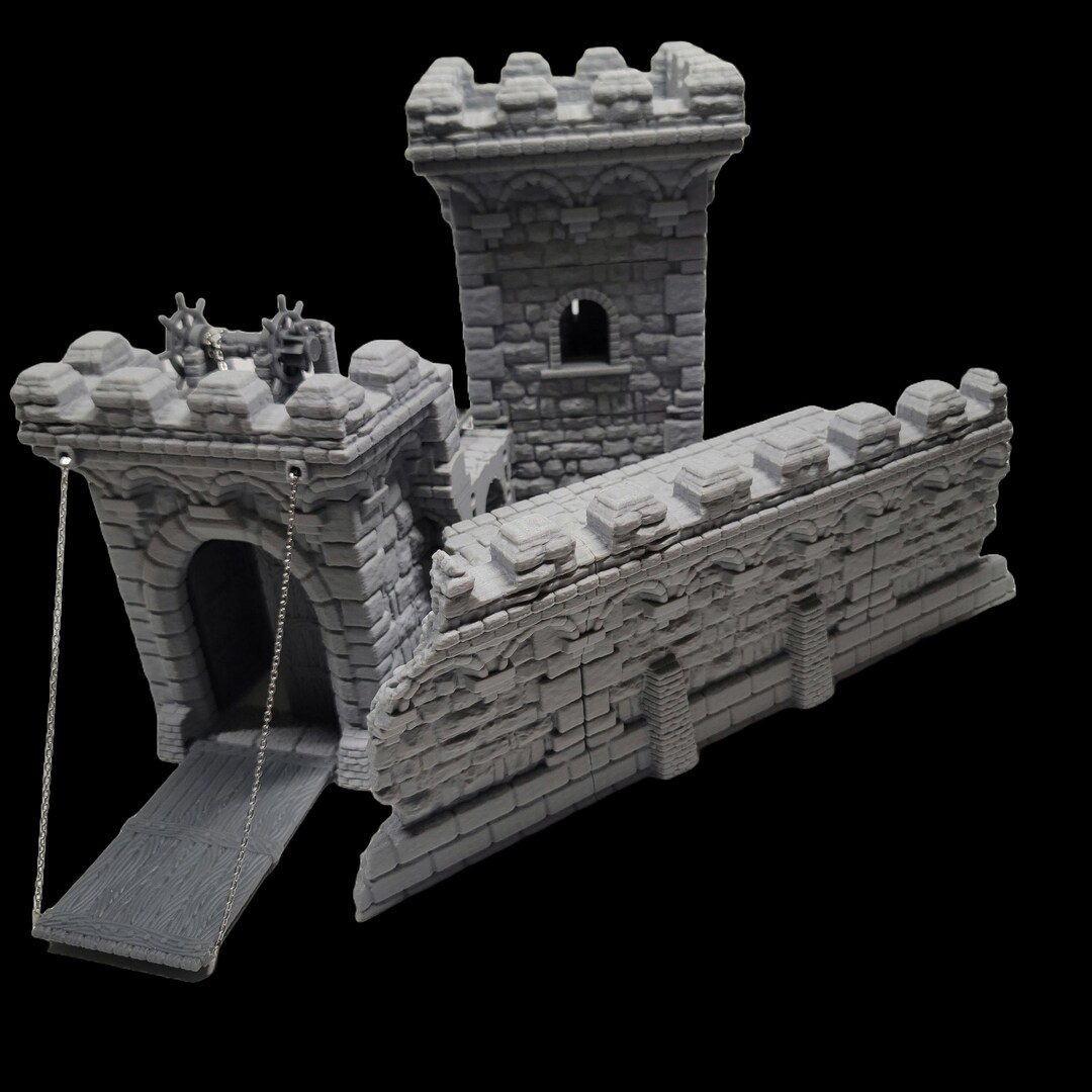 Epic Modular Fortress: 28mm Masterpiece by Dani Amengual – Openlock ...