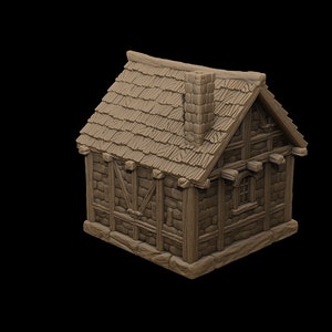 Stormhill Farmhouse 28mm Scale Model Building - Etsy