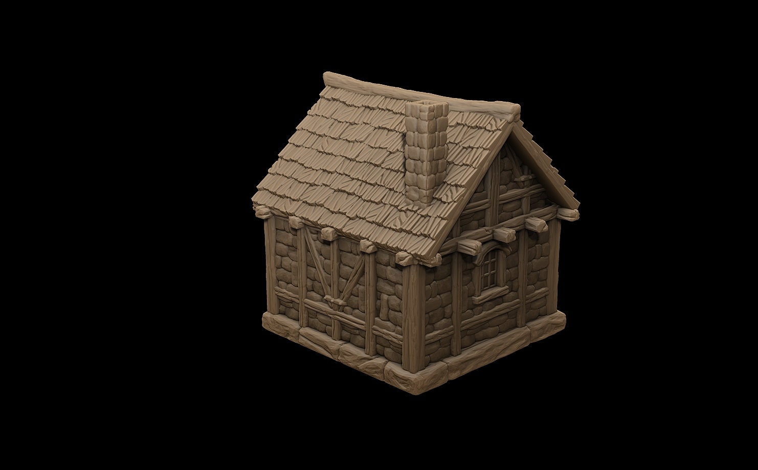 Stormhill Farmhouse 28mm Scale Model Building - Etsy