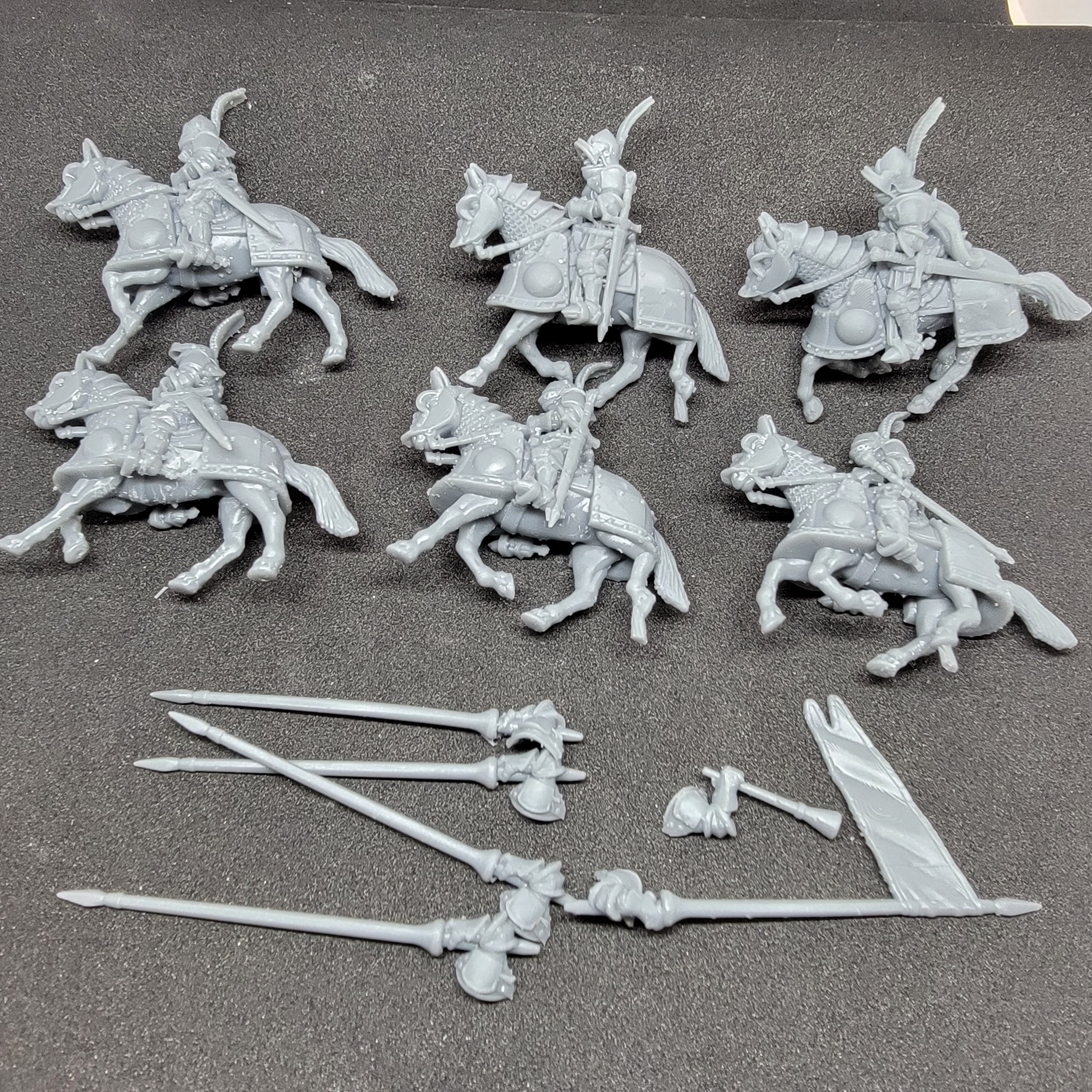 15th-16th Century English Mounted Knights Squad X6 Miniatures - Etsy