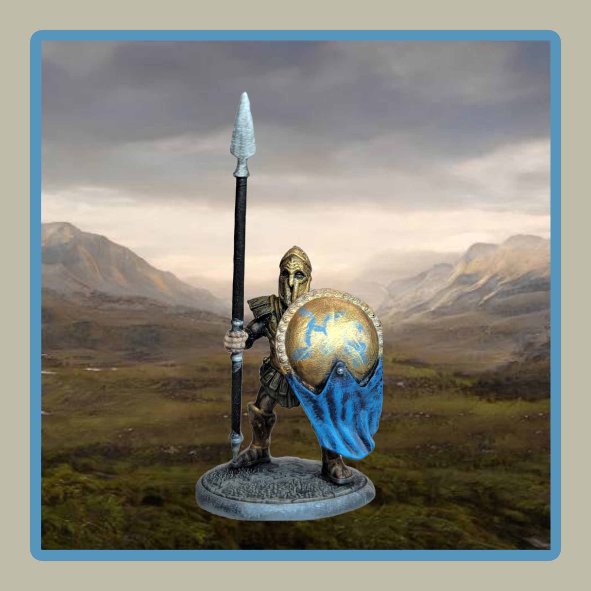 32mm Scale Greek Hoplites Kit of 4 - Etsy