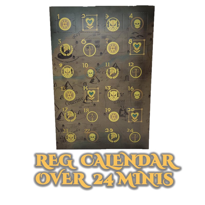 Dungeons and Dragons Advent Calendar - Etsy