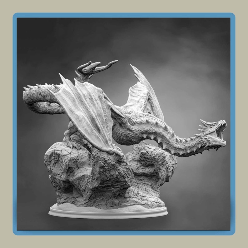 Teraxes, Infernal Wyvern Model - Etsy