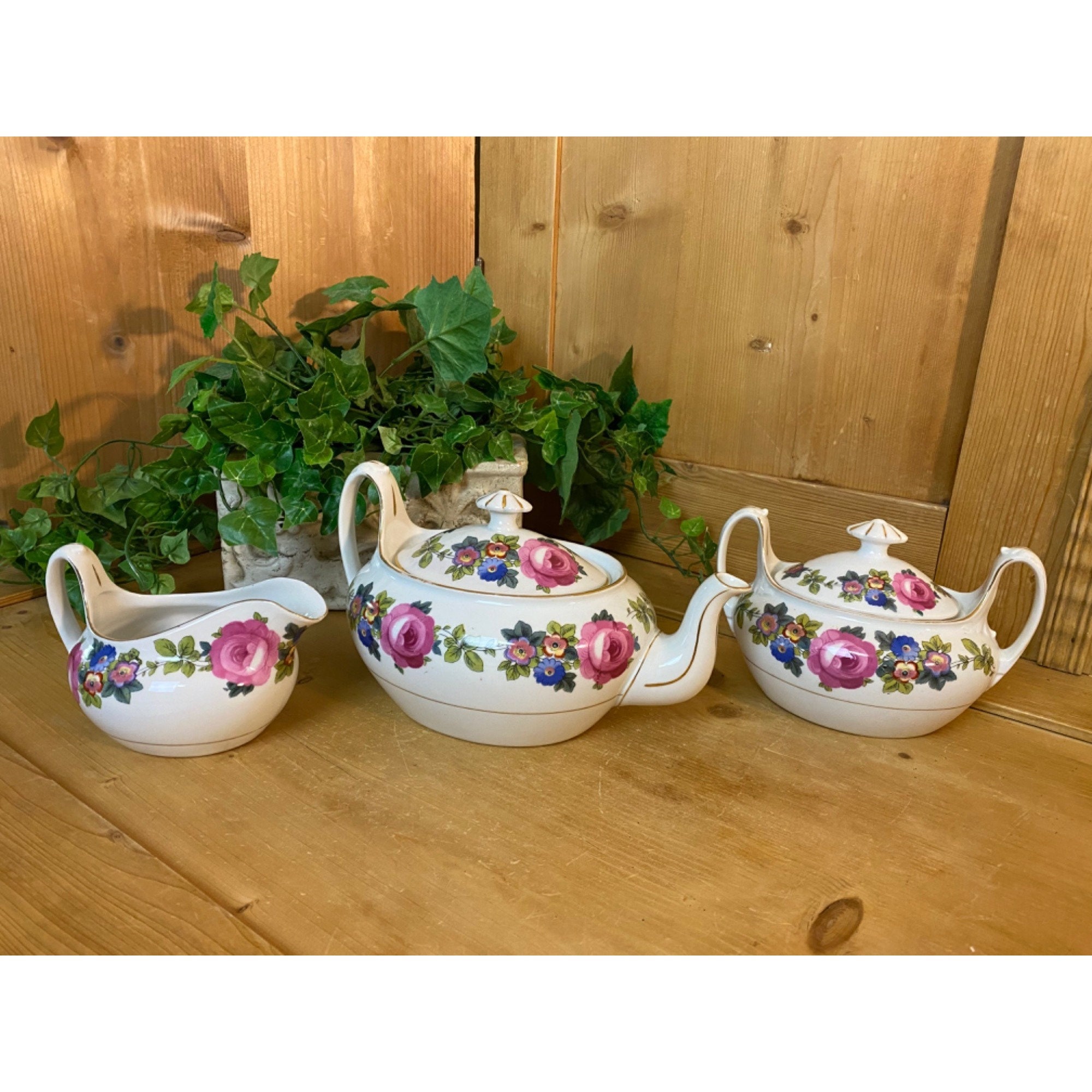 Vintage Phoenix China Tea Set Set of 3 Made in - Etsy