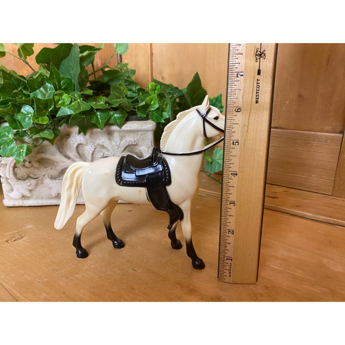 Vintage Plastic Cowboy Horse Toy 1950's Toy Western - Etsy