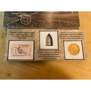 Vintage Civil War 150th Anniversary Commemorative Boxed Set 2012 Bullet ...