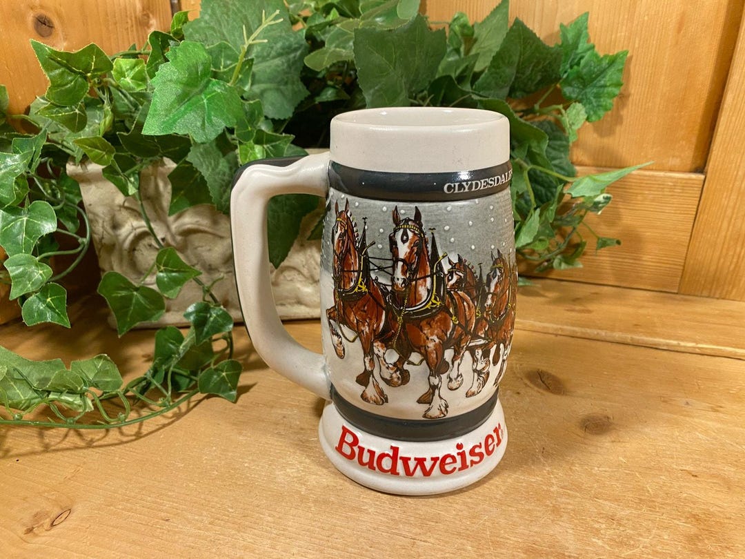 Vintage Ceramic Budweiser Stein | 50th Anniversary | 1933-1983 ...
