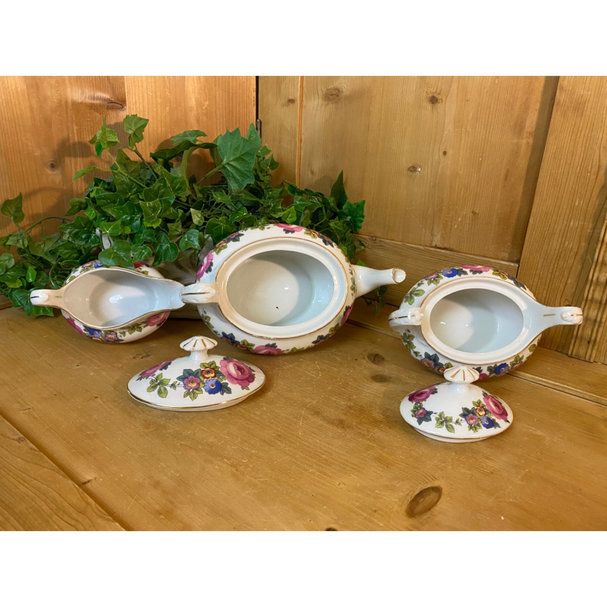 Vintage Phoenix China Tea Set Set of 3 Made in - Etsy