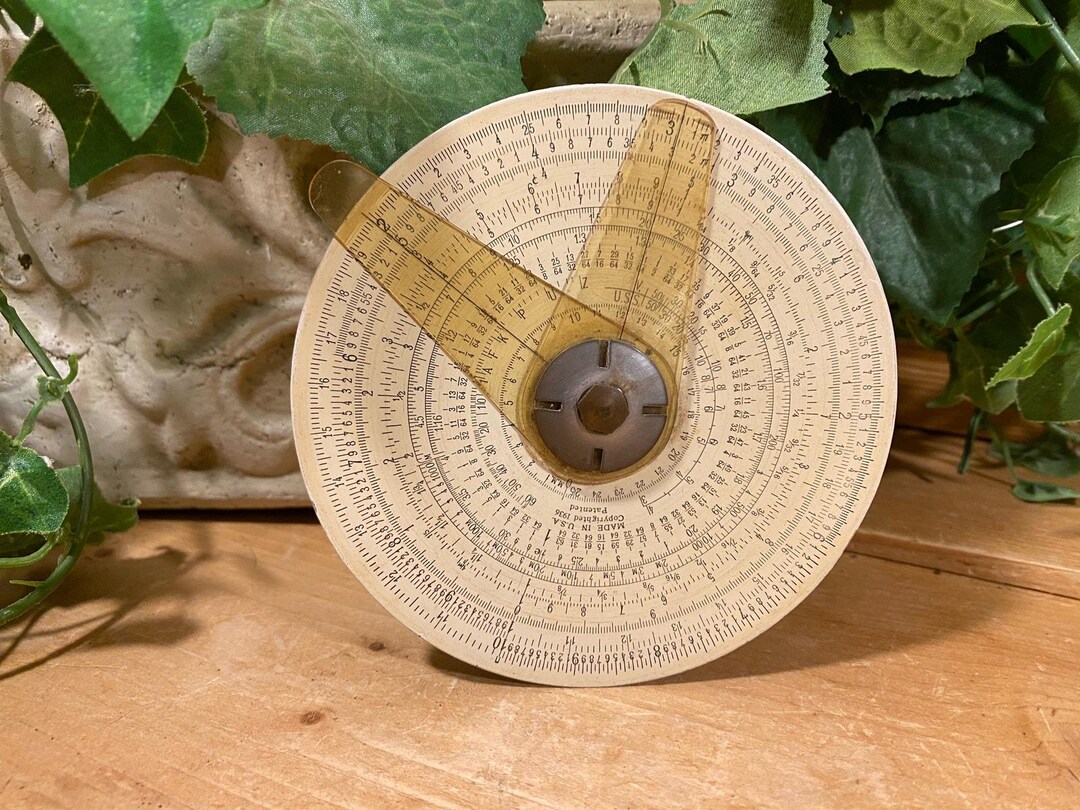 Vintage Gibson Midget Circular Slide Rule | 1931 | Academia Office ...