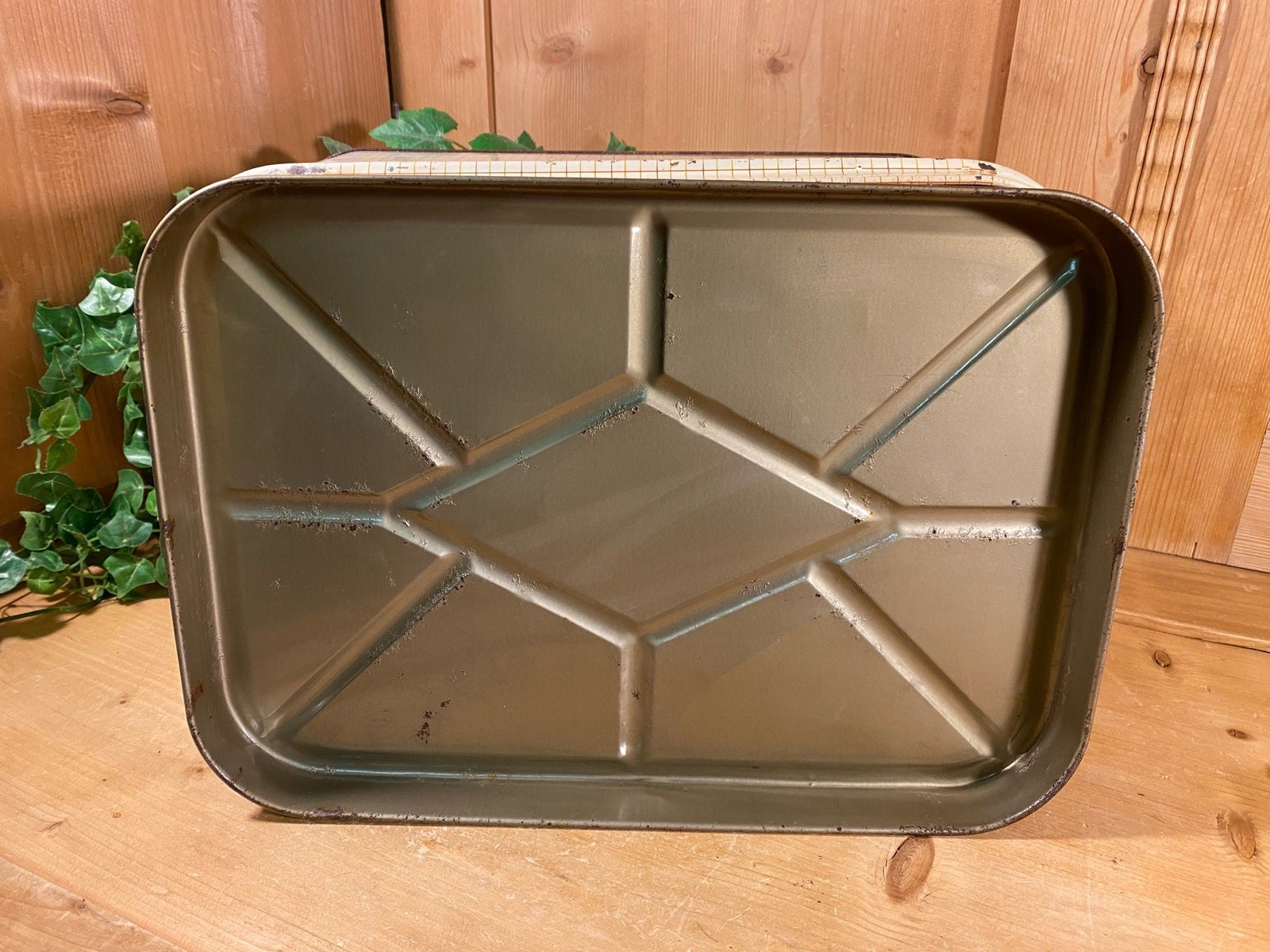 Vintage Mushroom Tin Box With Lid | Cheinco | Metal Tin With Mushrooms ...