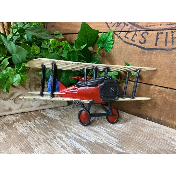 Biplane Metal Decor - Etsy