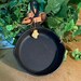 Vintage Decorative Cast Iron Skillet Wall Hanging | Black Cast Iron Pan ...