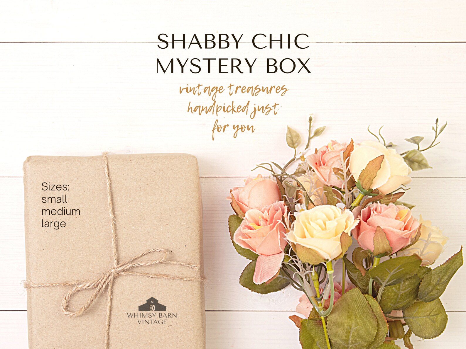 Shabby Chic Mystery Box vintage Mystery Box Antique Mystery - Etsy