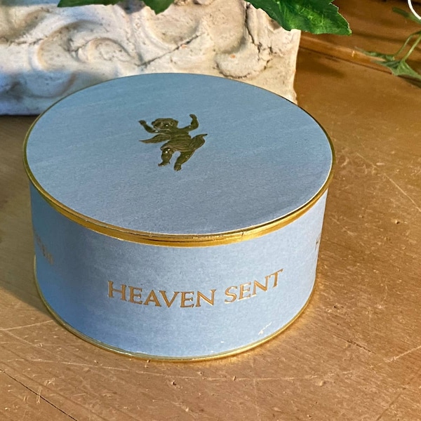 Vintage Powder Box - Etsy