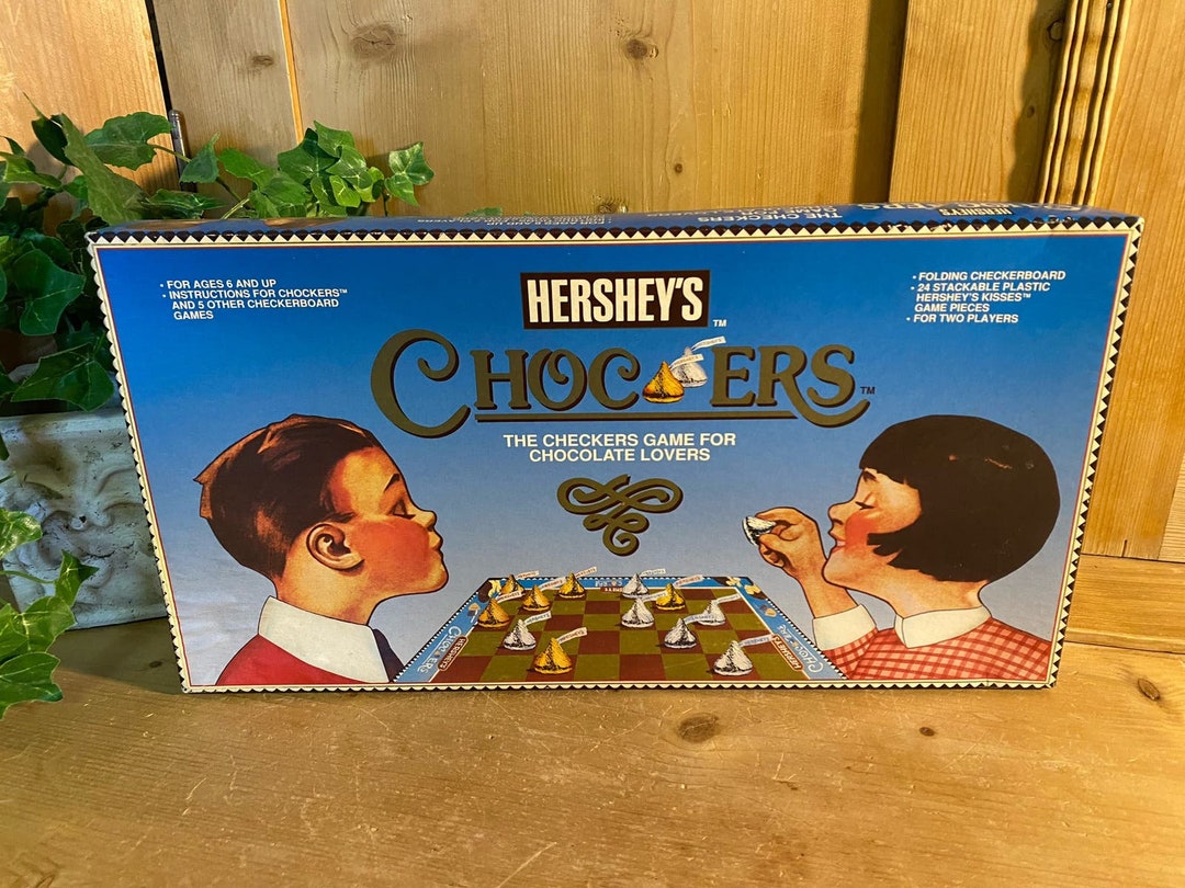 Vintage Boardgame: Hershey's Chockers Complete the Checkers Game for ...