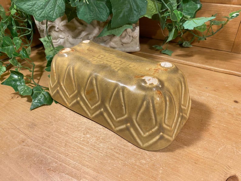 Vintage Mccoy Pottery Planter | Neutral Abstract Pattern | Midcentury ...
