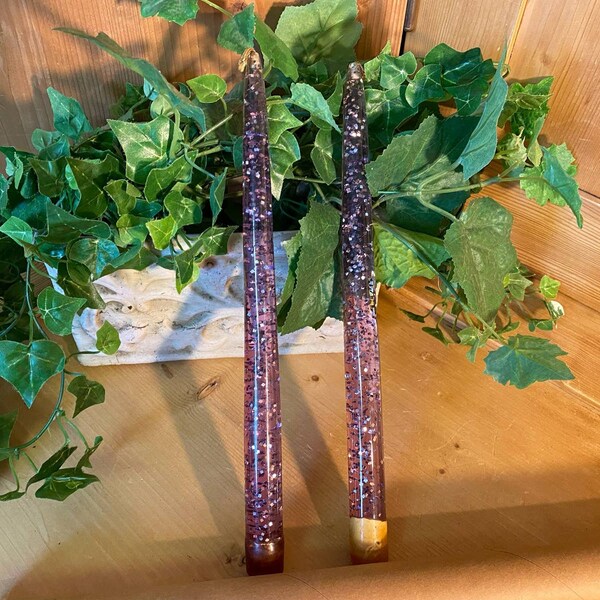 Lucite Taper Candles - Etsy