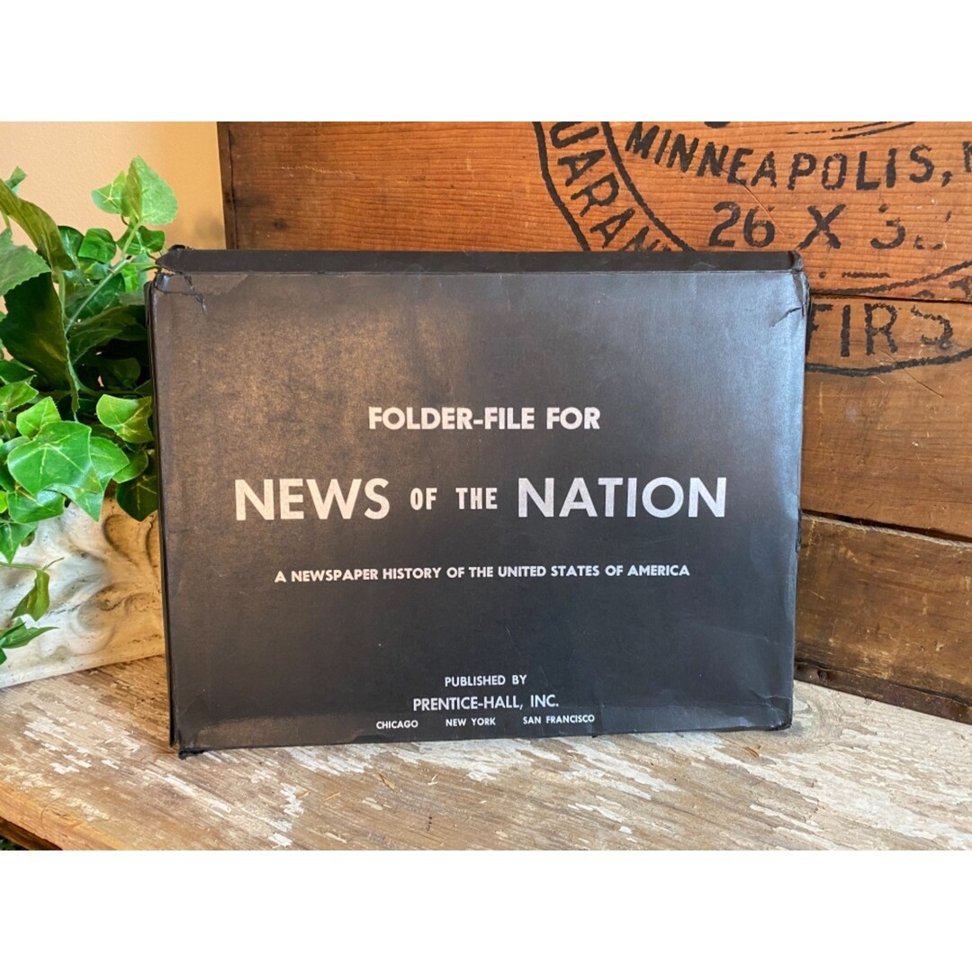 Vintage News of the Nation File Folder | A Newspaper History of the ...