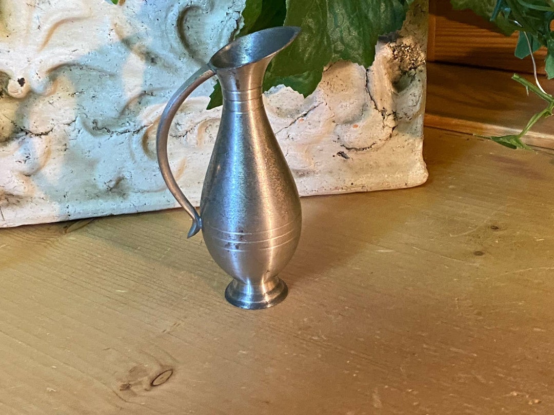 Vintage Selangor Pewter Miniature Bud Vase Mini Pewter - Etsy