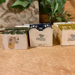 Vintage Ceramic Village House Figurines - Set of 3 | Lilliput Lane ...