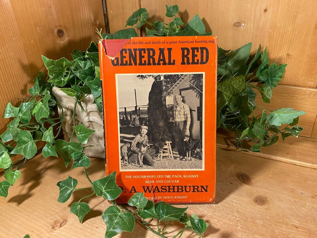 Vintage Book: General Red | Signed First Edition | 1962 | O.A. Washburn ...