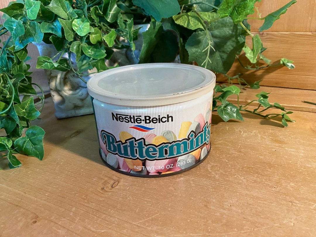 Vintage Tin: Nestle Buttermints Candy Tin | Nestle-beich | Vintage ...