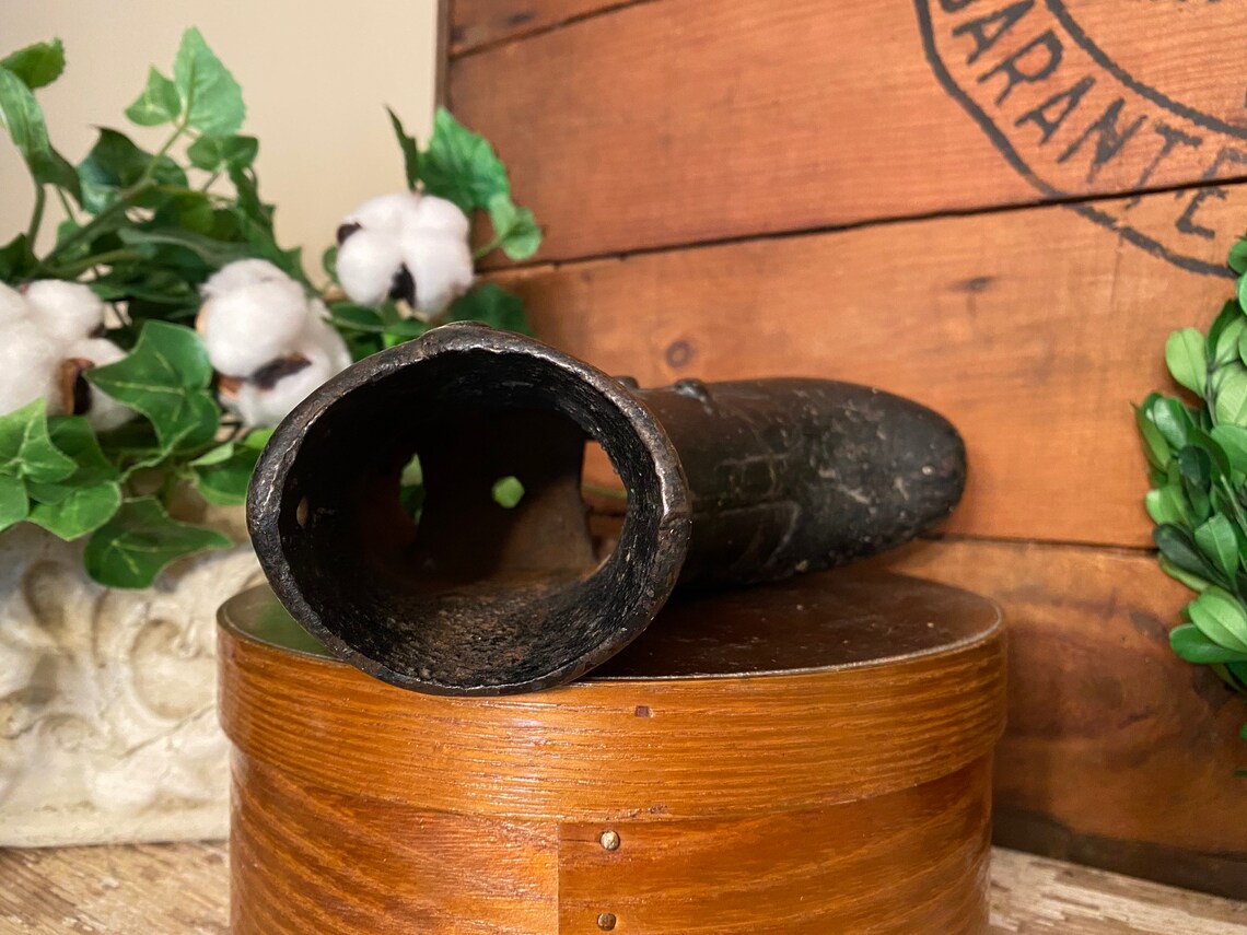 Antique Cast Iron Boot Black Cast Iron Boot Vintage Cast - Etsy