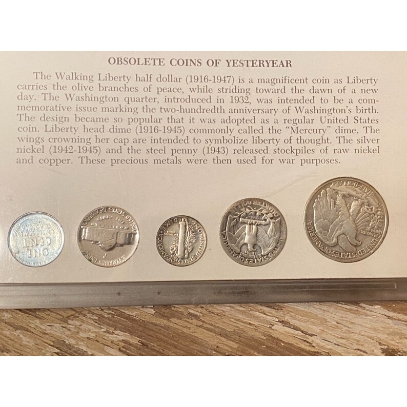 Vintage Obsolete Coins of Yesteryear Collectible Coins - Etsy