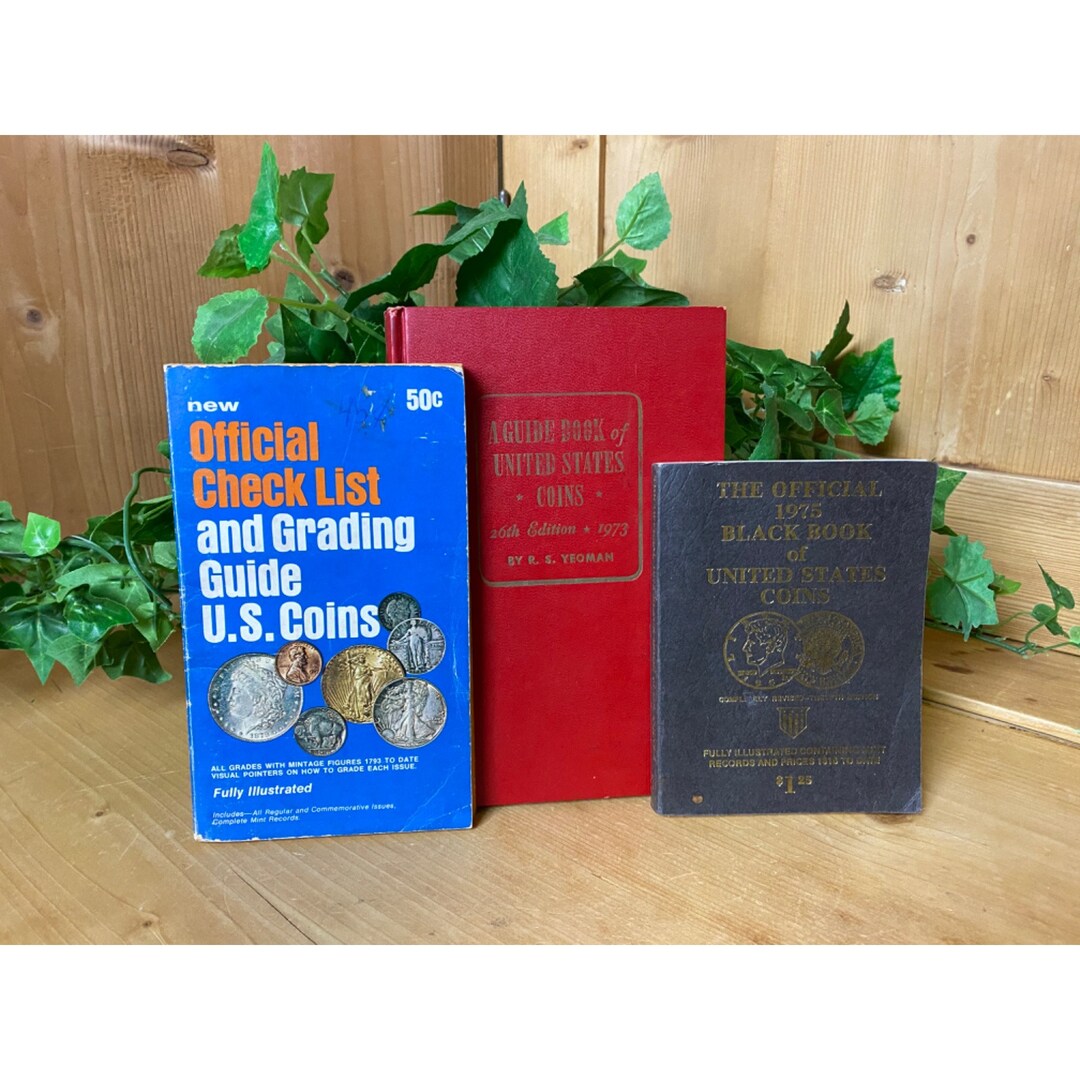 Vintage US Coins Guidebook Lot - Set of 3 Books | Hardcover and ...