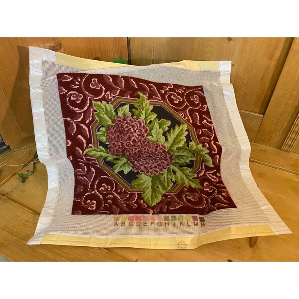 Needlepoint Chair Cushion Cover - Etsy