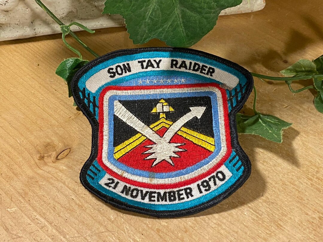 Vintage Vietnam War Military Patch: Son Tay Raider | US Military Raid ...
