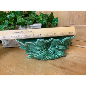 Twin Shell Mccoy Pottery Double Cornucopia Planter Midcentury Modern ...