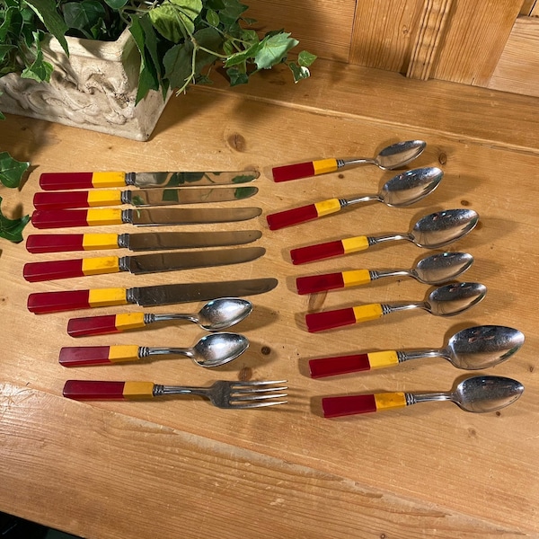 Bakelite Flatware - Etsy