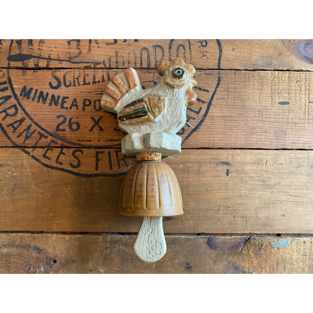 Vintage Chicken Wind Chime | Pottery Chime | Farmhouse | Vintage ...