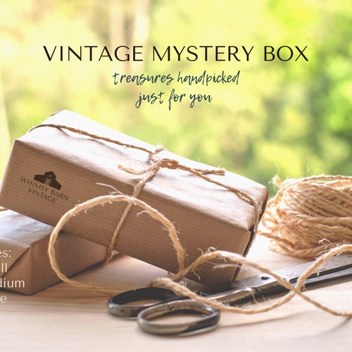 Vintage Mystery Rummage Box - Etsy