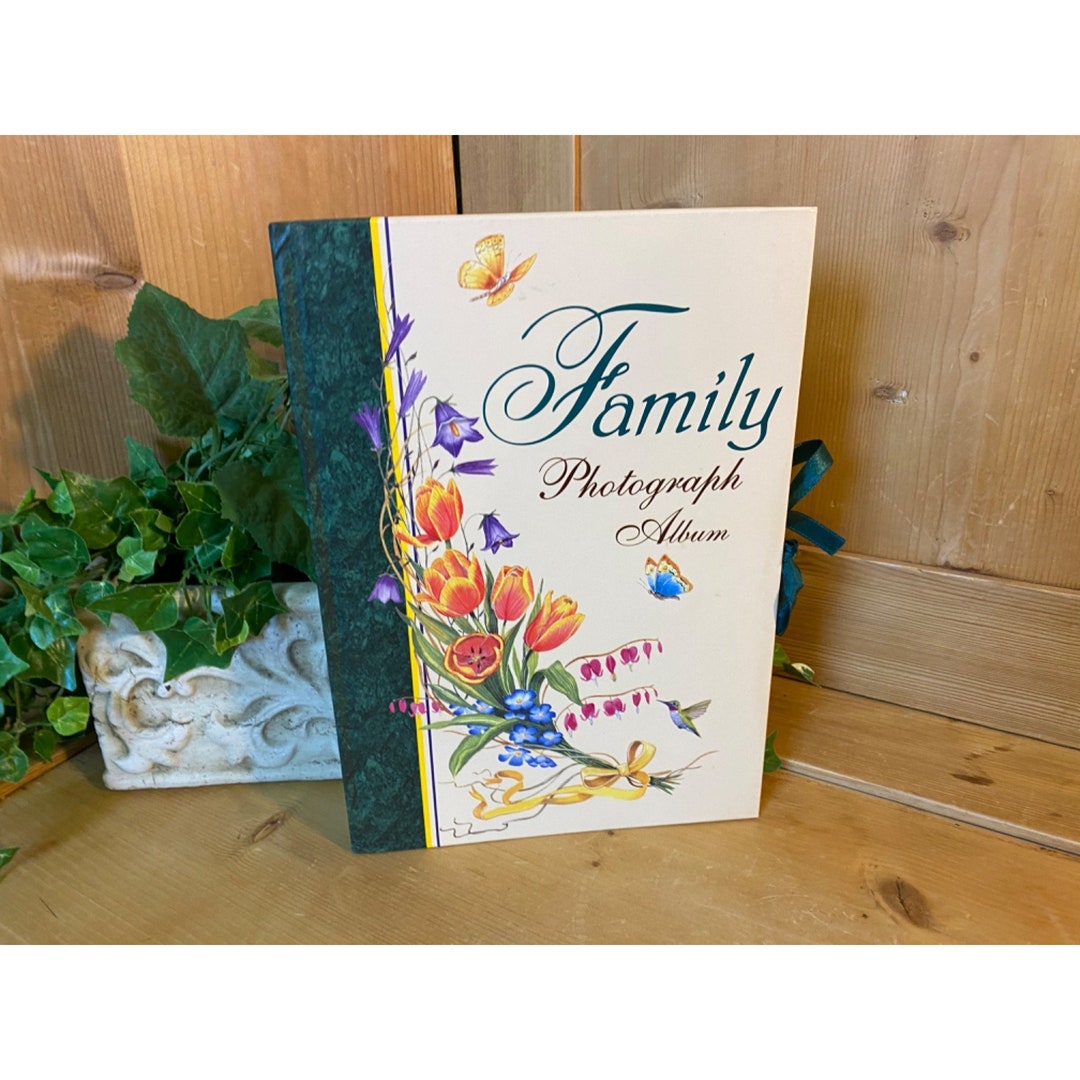 Vintage Family Photo Album | Family Photographs Album | Hummingbirds ...