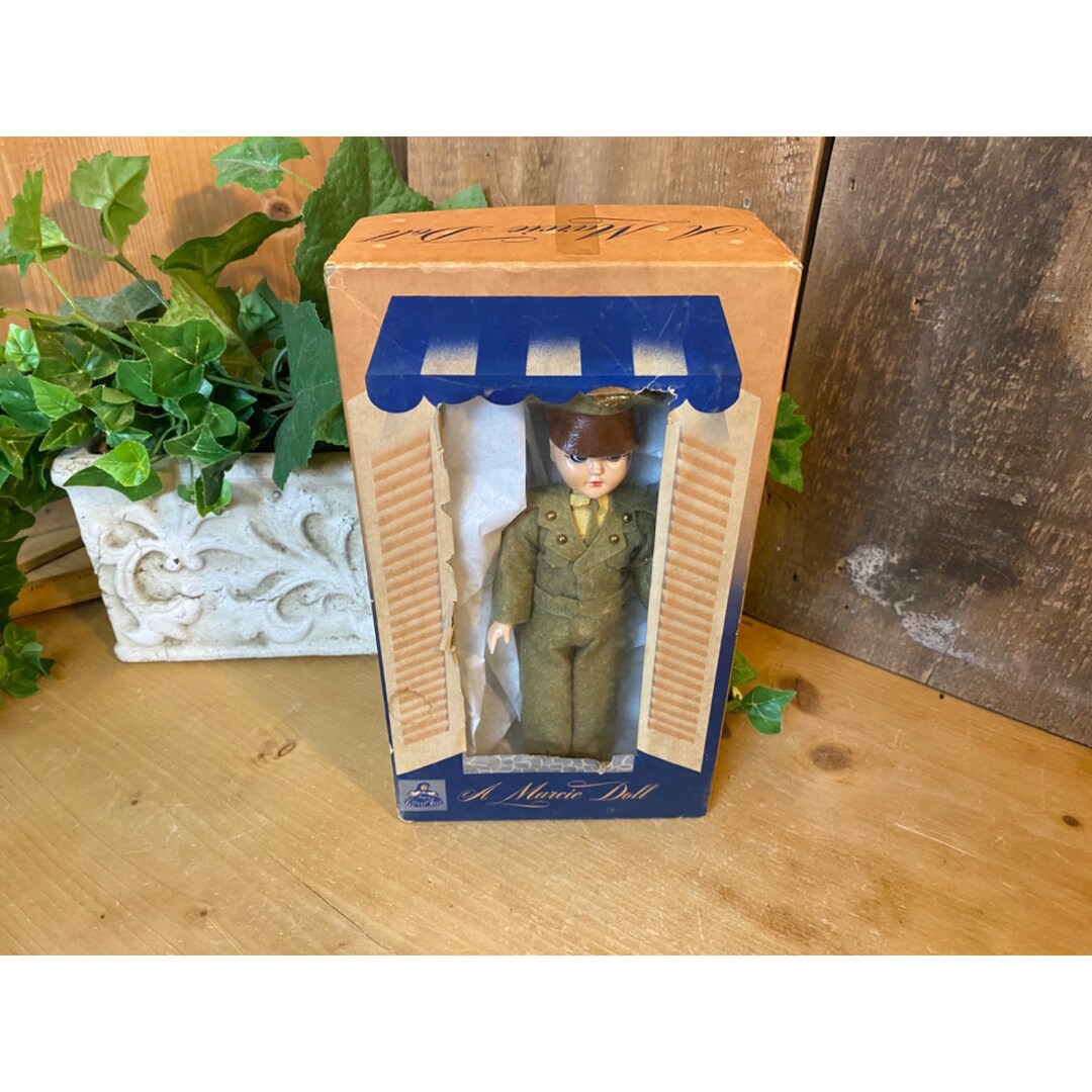 Vintage A Marcie Doll Military Figurine | Marcie Army Navy Air Force ...