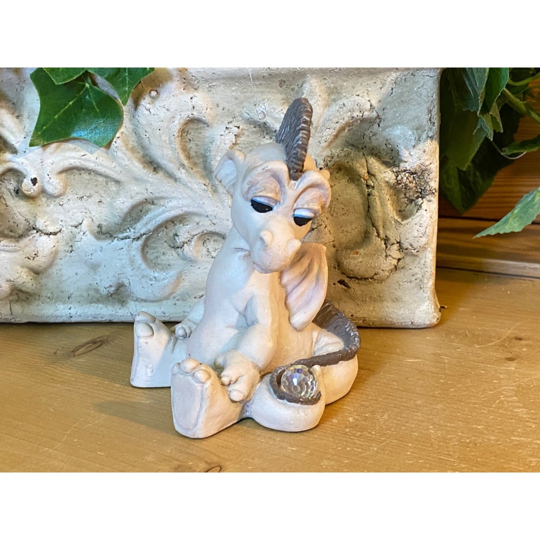 Vintage Baby Dragon Figurine Panton Owhey Koozl Dragon - Etsy