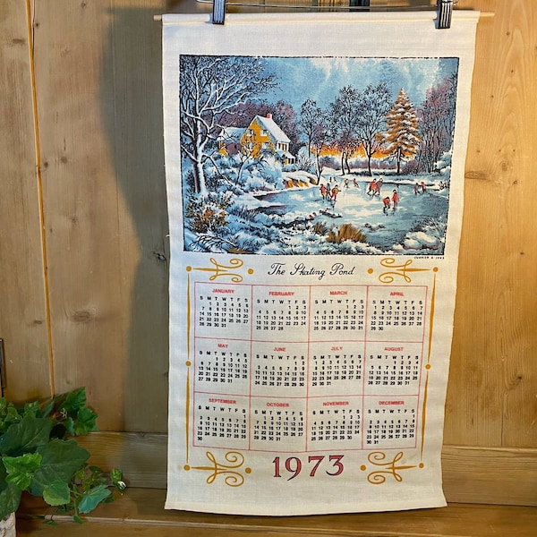 Fabric Calendar - Etsy