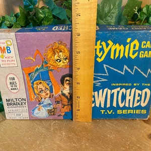 Vintage Bewitched TV Series Card Game Stymie Card Game Complete Milton ...