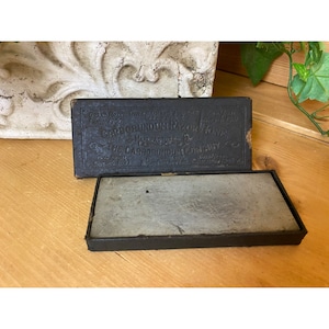 Antique Carborundum Razor Hone Early 1900s Razor Hone Victorian Vintage ...