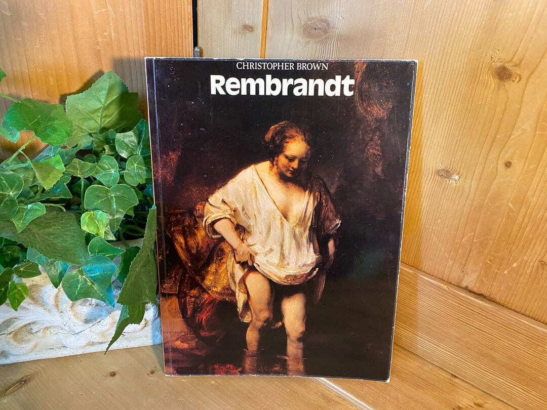 Vintage Book: Rembrandt by Christopher Brown | Hardcover Art Book With ...
