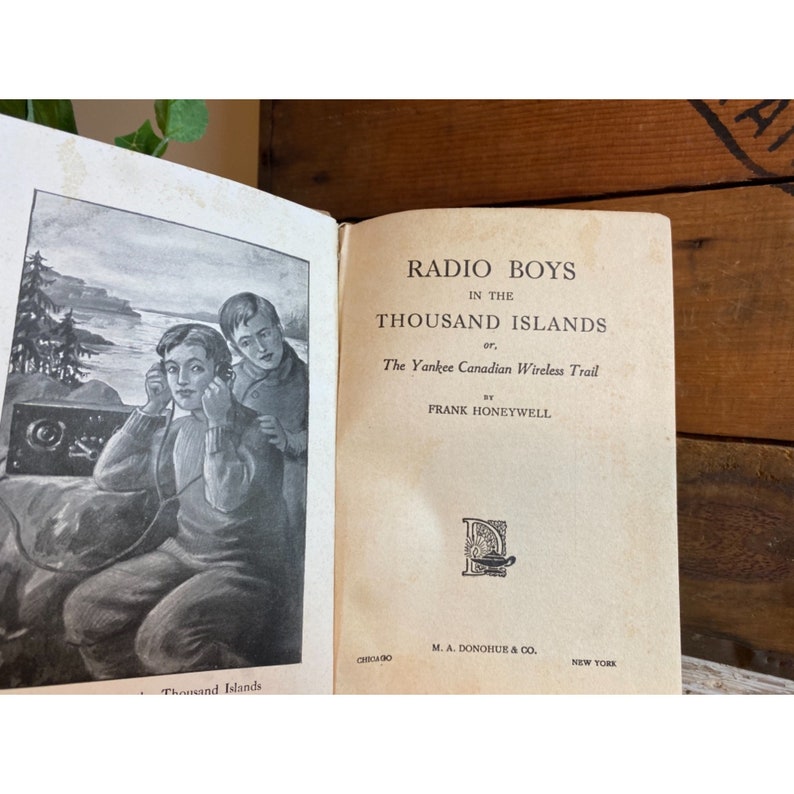 Vintage Radio Boys in the Thousand Islands Book 1922 Frank - Etsy