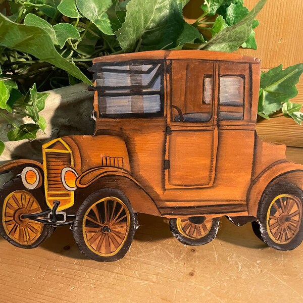 Wood Model T Car - Etsy