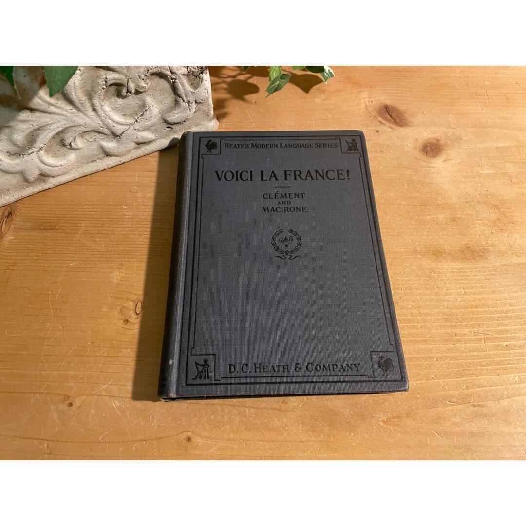 Vintage French Hardcover Book | Voici La France! | 1924 | Marguerite ...