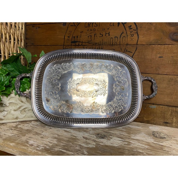 Gorham Silverplate Tray - Etsy