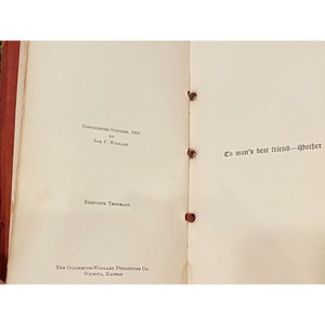 Vintage the Beauties of Friendship 1906 Book | Samuel Francis Woolard ...