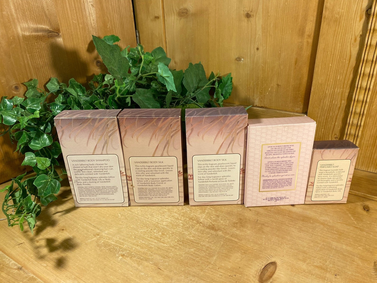 Vintage Gloria Vanderbilt Body Care Collection - Set of 5 | Shampoo ...